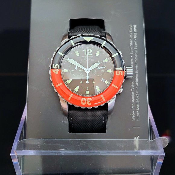 SkyWatch | Accessories | New Skywatch Watch Swiss Quartz Watch Mens ...